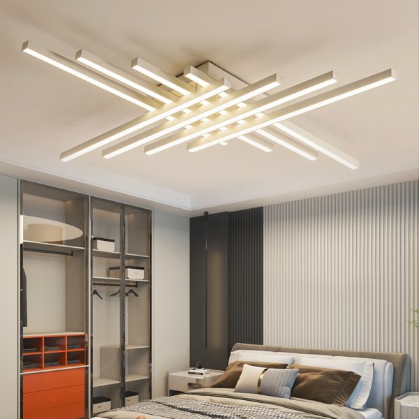 Modern new design dimmable linear LED ceiling light for living room ...